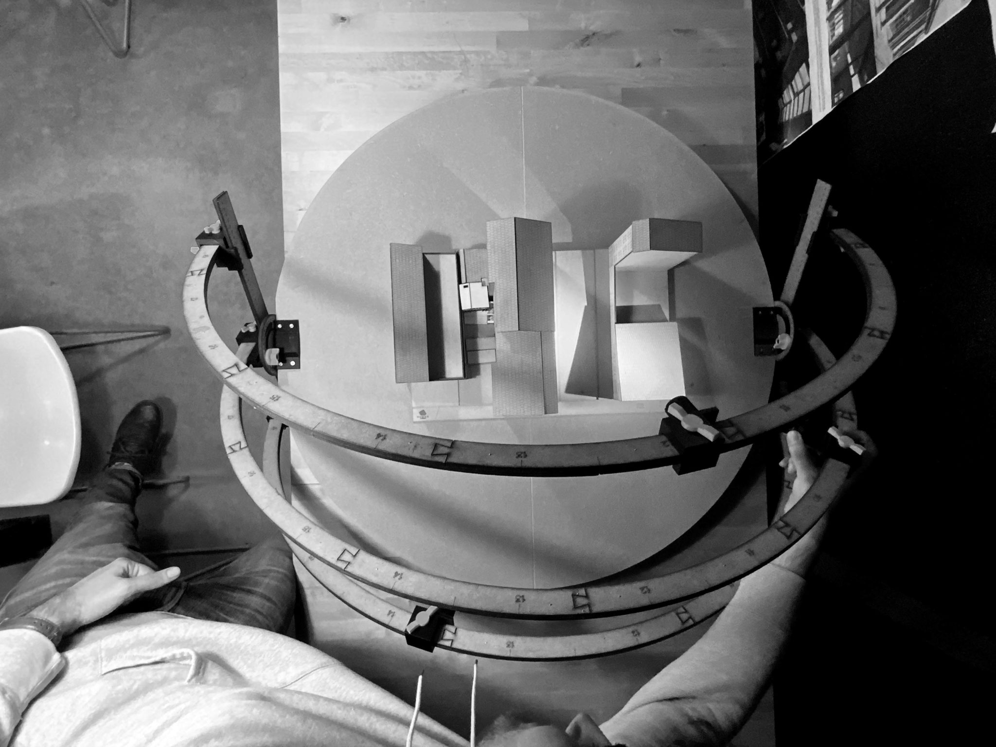 Fabrication d'un HELIODON - HUMAN architectesHUMAN architectes